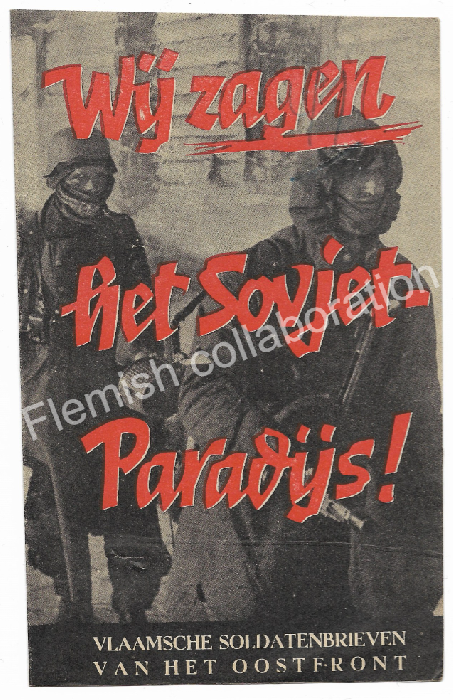 Flemish Legion brochure 1942/43 - Wij zagen het Sovjet-Paradijs ...