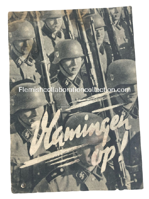 Flemish SS propaganda brochure "Vlamingen Op!" :: Flemish collaboration